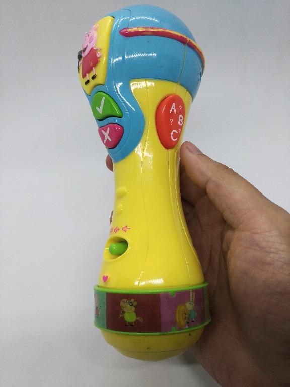 Peppa pig microphone toy, Hobbies & Toys, Toys & Games on Carousell