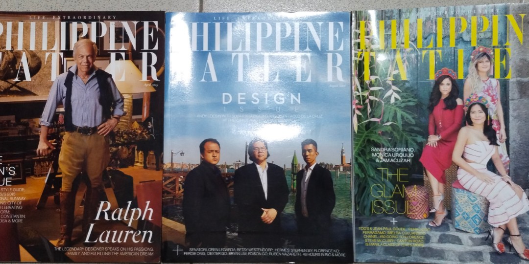 Philippine Tatler Magazine, Hobbies & Toys, Books & Magazines ...