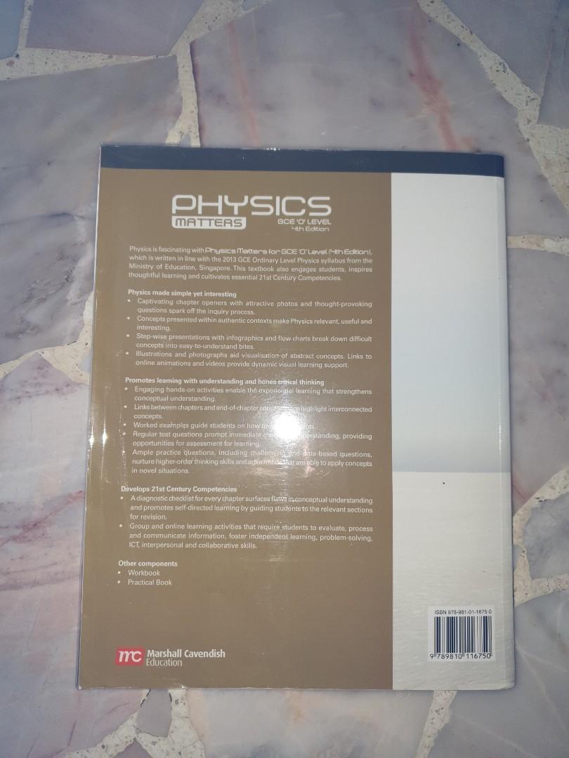Physics Matter Textbook, Hobbies & Toys, Books & Magazines, Assessment ...