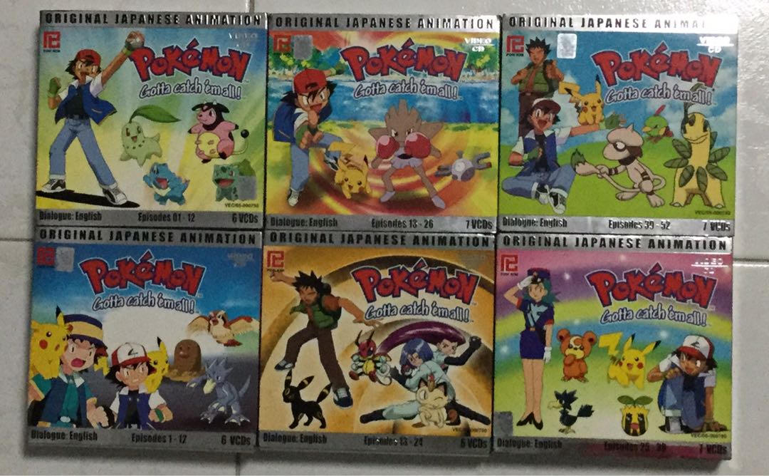 Pokemon CDs Set from Poh Kim, Hobbies & Toys, Music & Media, CDs & DVDs ...