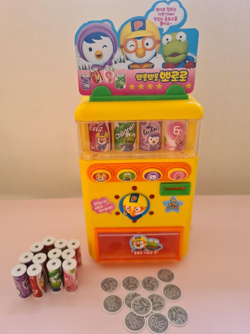 Pororo vending machine, Hobbies & Toys, Toys & Games on Carousell