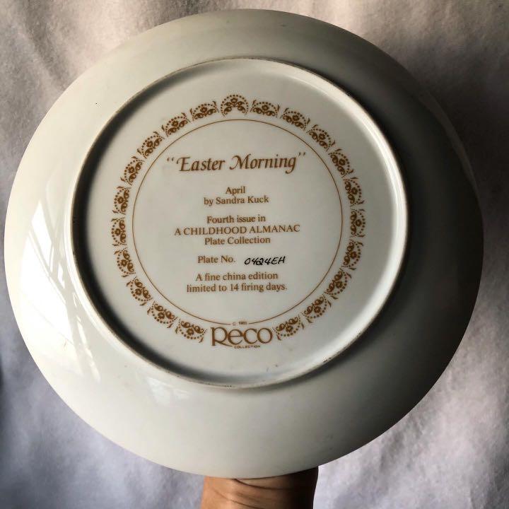 Pretty Girl Display Plate by Reco Collection, Furniture & Home Living ...