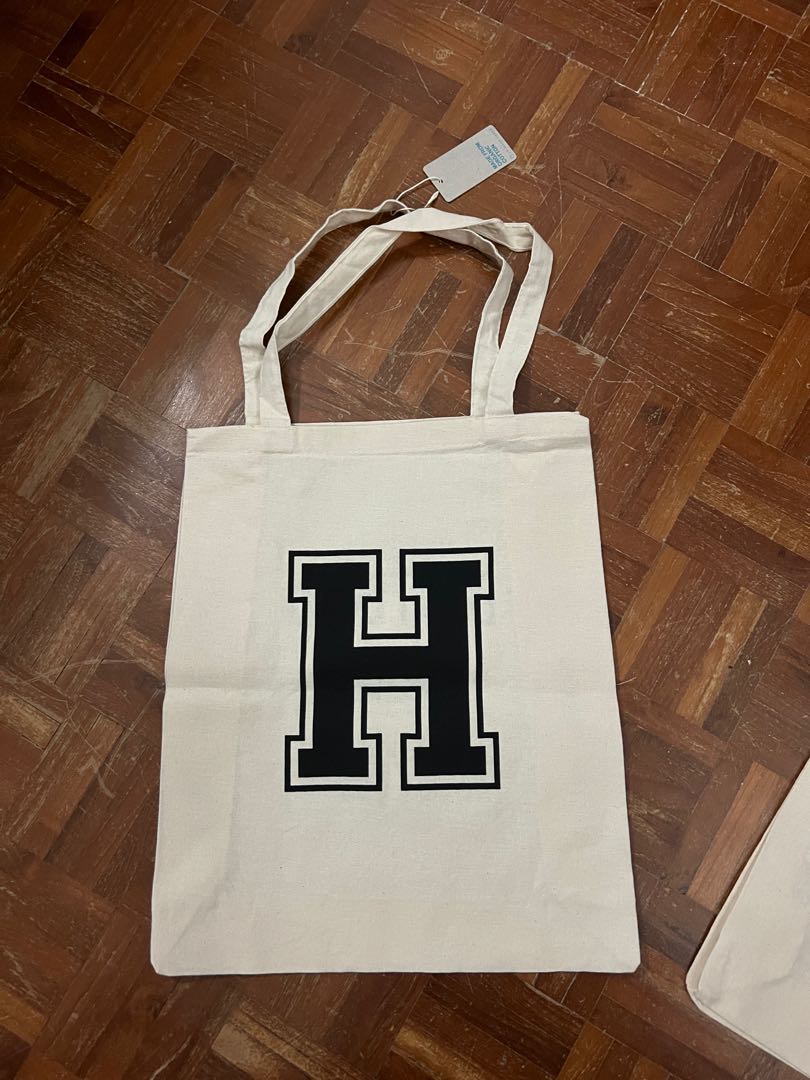 Primark letter H Tote Bag, Women's Fashion, Bags & Wallets, Tote Bags ...