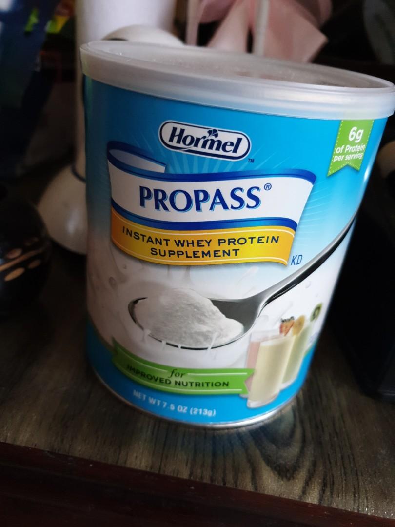Propass Protein Powder, Health & Nutrition, Health Supplements, Health ...