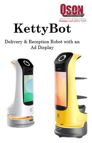 PUDU Robot Food Delivery // Dish Return // Disinfection, Computers ...