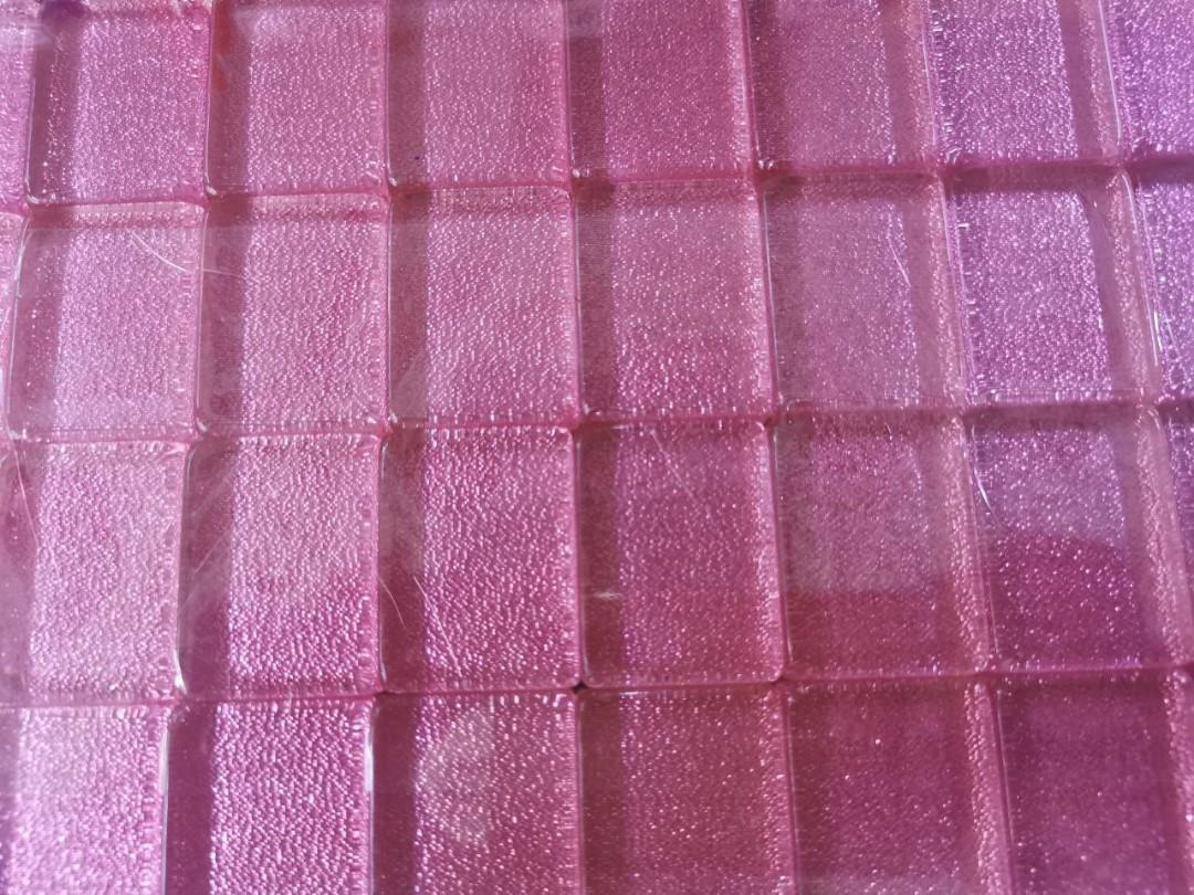 Glitter Rose pink mahjong tiles Ready stock, Hobbies & Toys, Toys ...