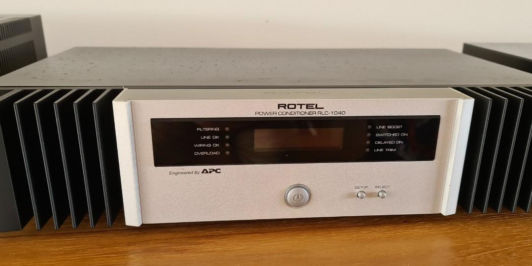 Rotel preamp, power amp & conditioner, Audio, Soundbars, Speakers ...