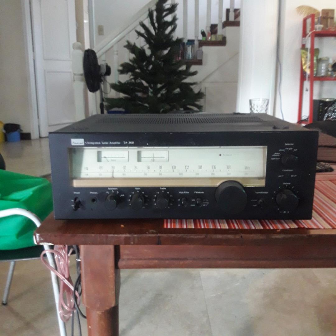 SANSUI TA-300 Integrated Tuner Amplifier, Audio, Soundbars, Speakers ...