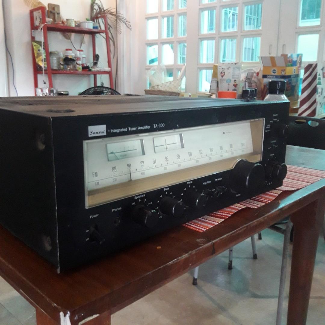 SANSUI TA-300 Integrated Tuner Amplifier, Audio, Soundbars, Speakers ...