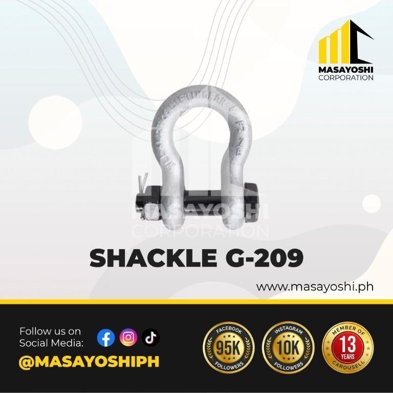 Shackle 8.5T | Bolt Type Anchor | Lifting | Heavy Duty Shackle ...