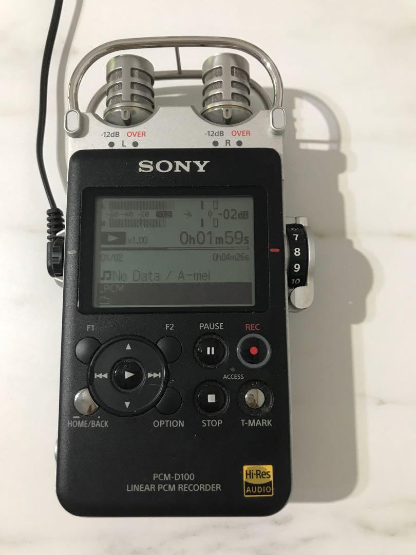 Sony PCM D-100, Audio, Portable Music Players on Carousell