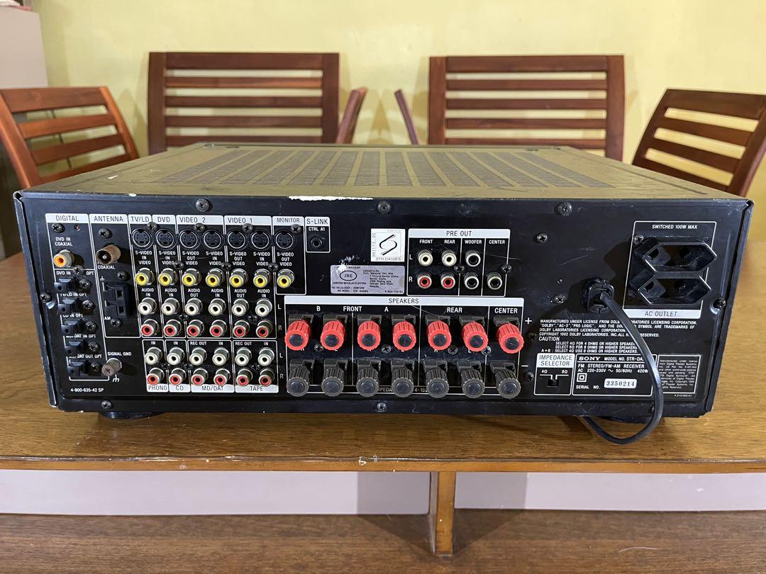 Sony receiver amplifiers, Audio, Soundbars, Speakers & Amplifiers on ...