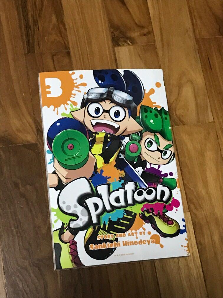 Splatoon manga volume 1 2 3, Hobbies & Toys, Books & Magazines, Comics ...
