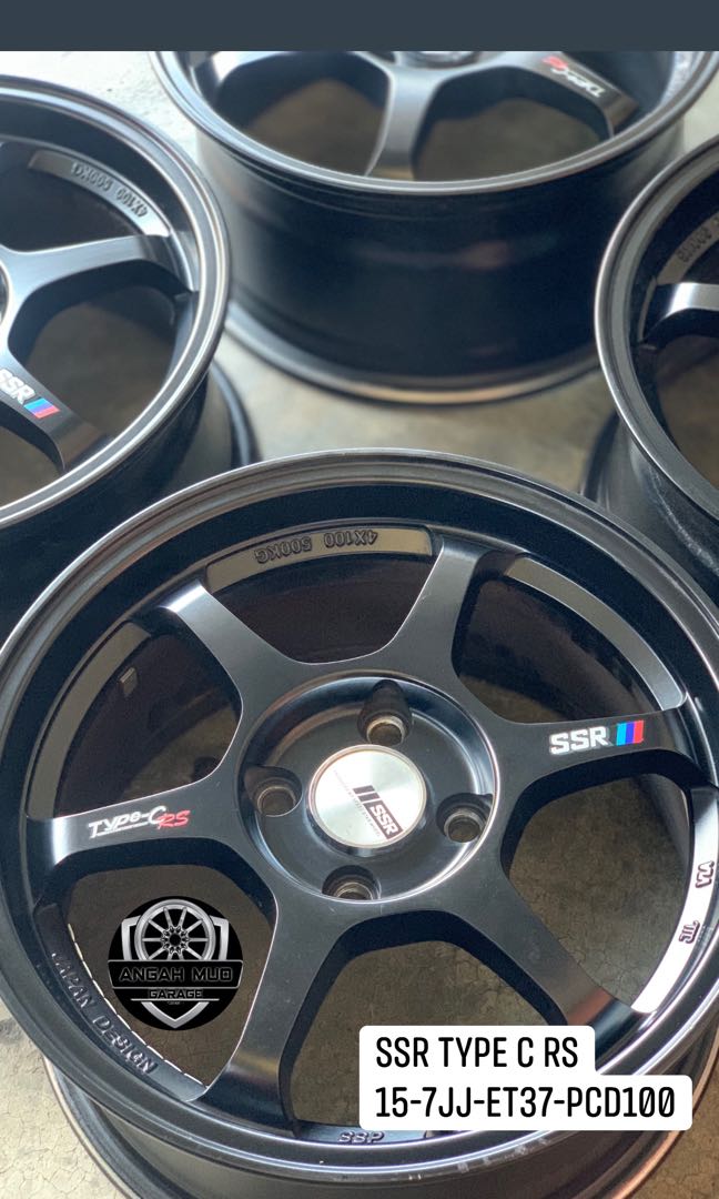 Sportrim ssr type c 15", Auto Accessories on Carousell