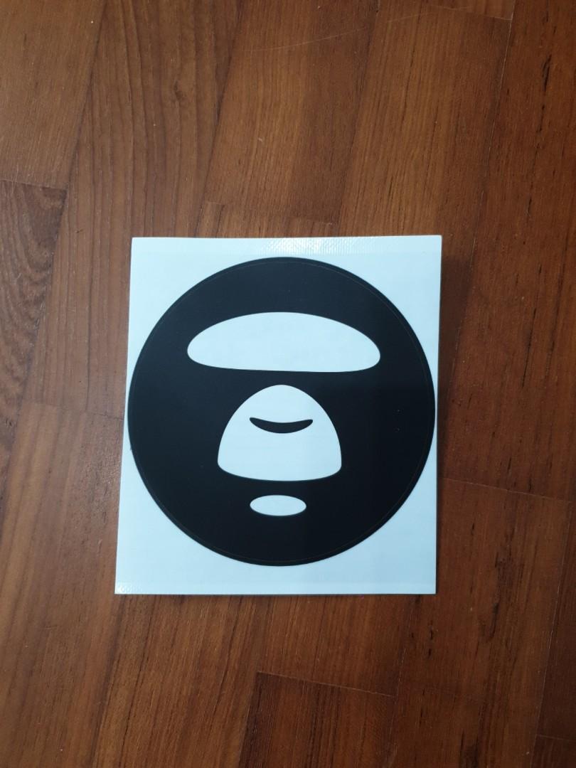 Sticker AAPE, Hobbies & Toys, Stationery & Craft, Craft Supplies ...