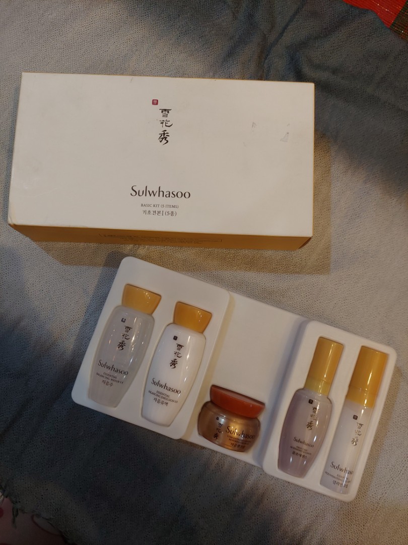 Sulwhasoo Basic Kit (5 items), Beauty & Personal Care, Face, Face Care ...