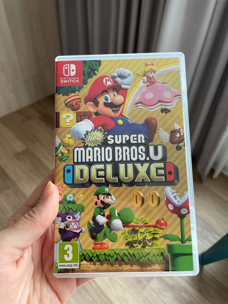 Super Mario Bros Deluxe for nintendo, Video Gaming, Video Games ...