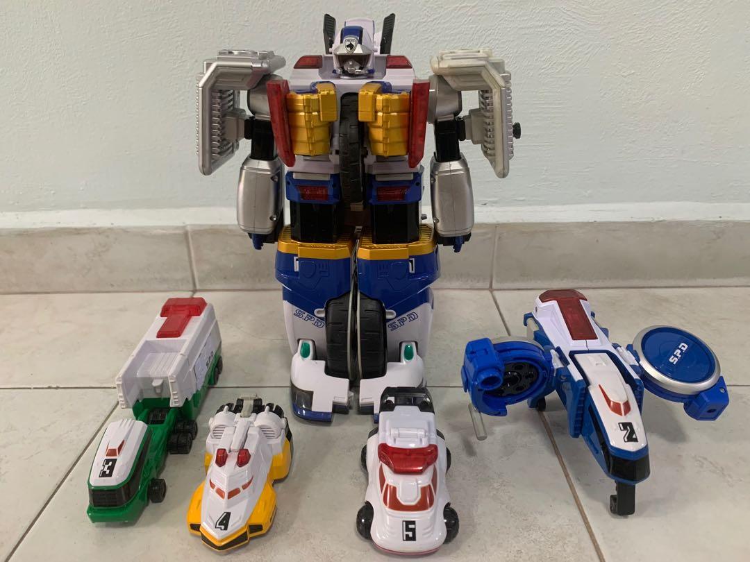Super Sentai Dekaranger Megazord, Hobbies & Toys, Toys & Games on Carousell
