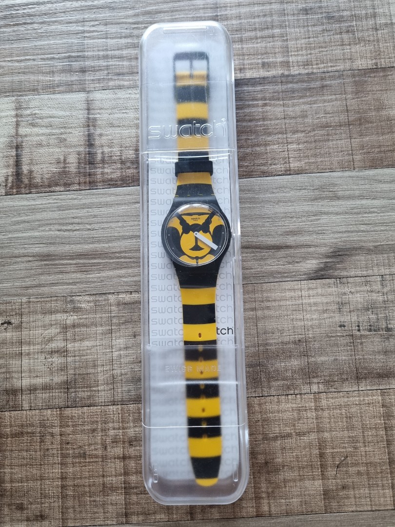 Swatch watch - Bumble Bee, Men's Fashion, Watches & Accessories ...