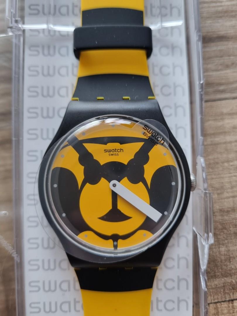 Swatch watch - Bumble Bee, Men's Fashion, Watches & Accessories ...