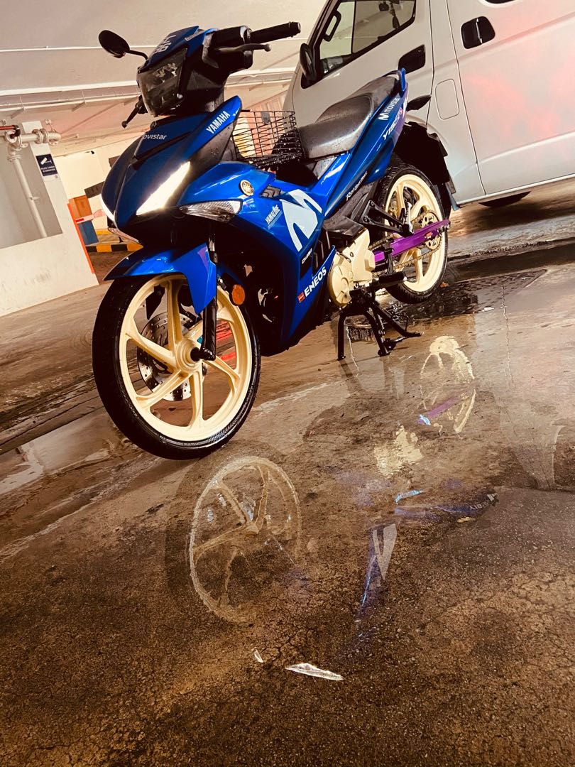 Swing arm kingdrag rim 6 batang pnp y150, Motorcycles, Motorcycle ...