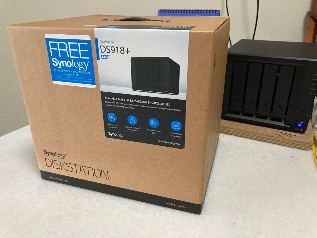 Synology DiskStation DS918+ NAS, Computers & Tech, Parts & Accessories ...