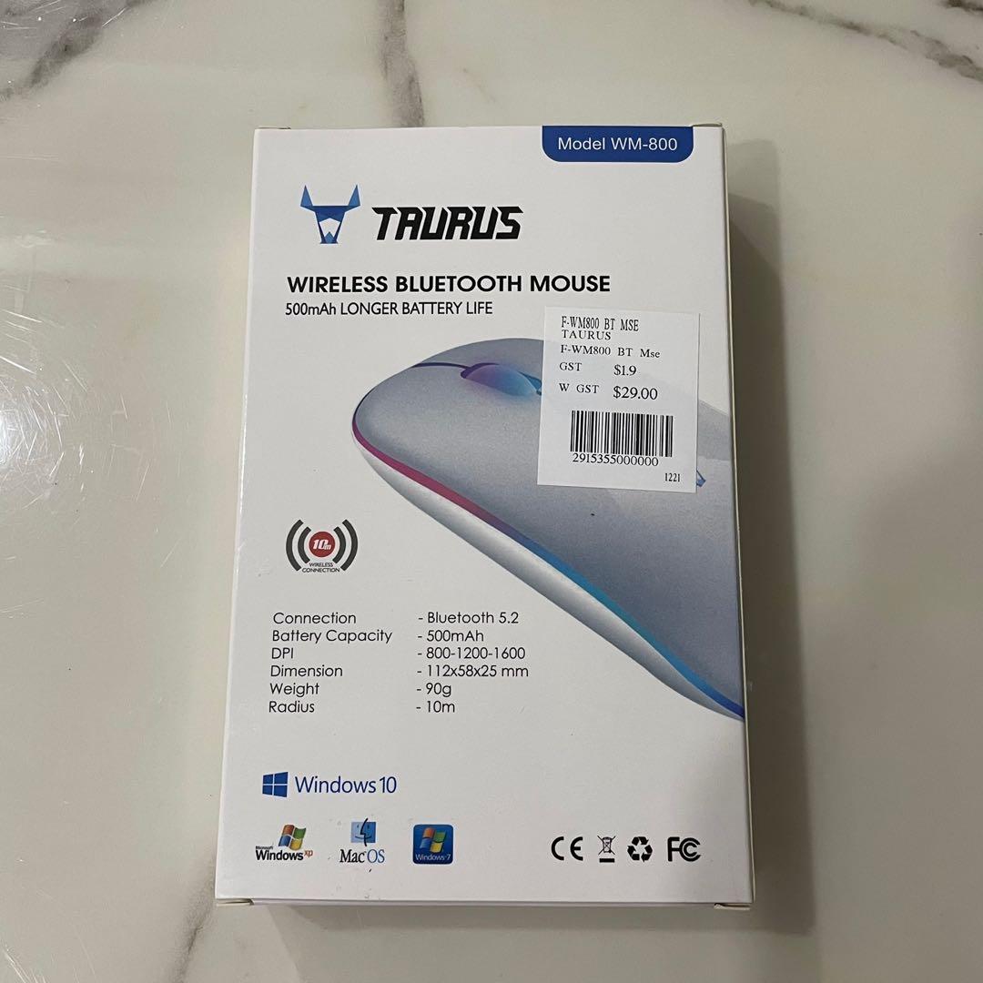 Taurus wireless bluetooth mouse WM-800, Computers & Tech, Parts & Accessories, Mouse & Mousepads ...