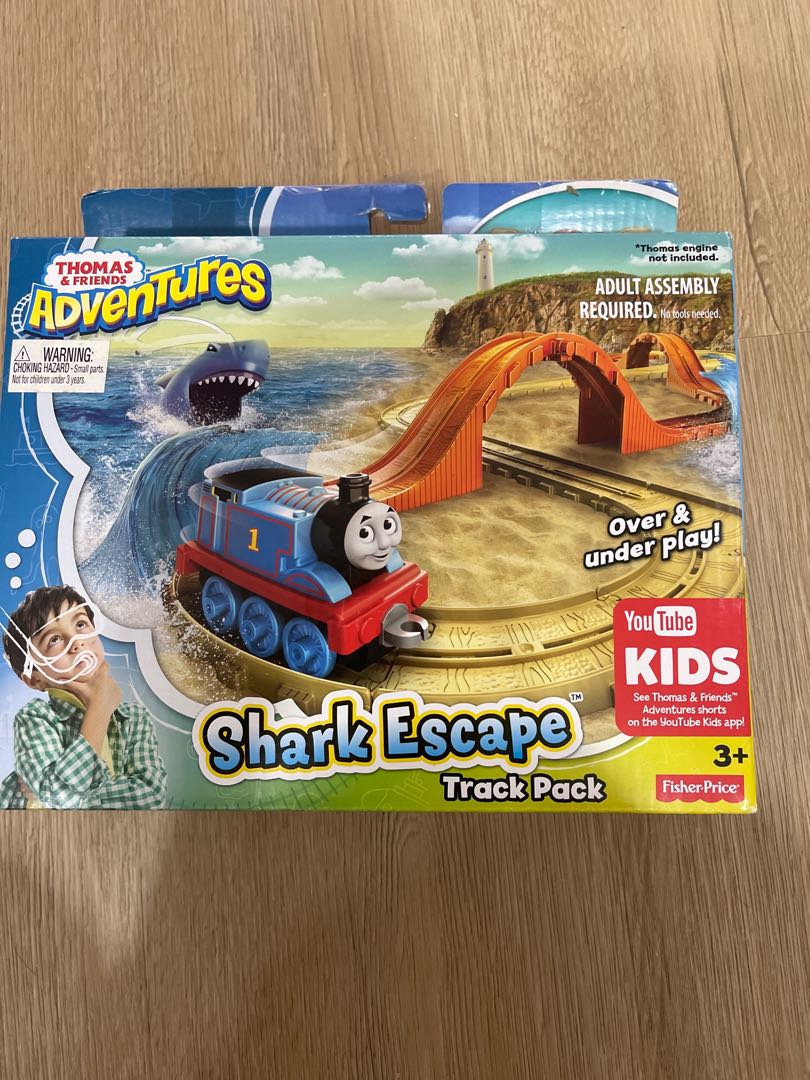 Thomas & Friends - Shark Escape Track ONLY Pack, Hobbies & Toys, Toys ...