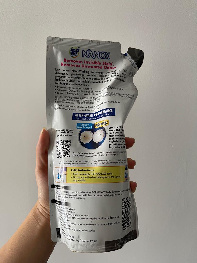 Top Nanox Ultra Concentrated Liquid Detergent, Furniture & Home Living ...