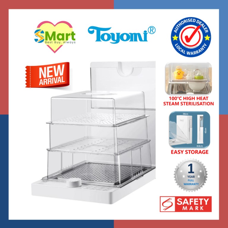 Toyomi 18.8L Turbo Stack Food Steamer [ST 101], TV & Home Appliances ...