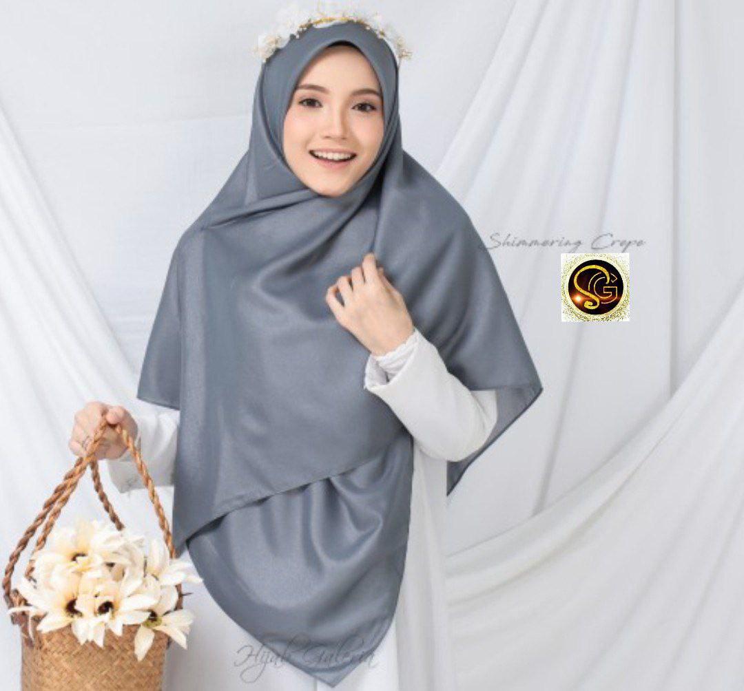 Tudung Labuh Square (Bawal) Bidang 60', Women's Fashion, Muslimah ...