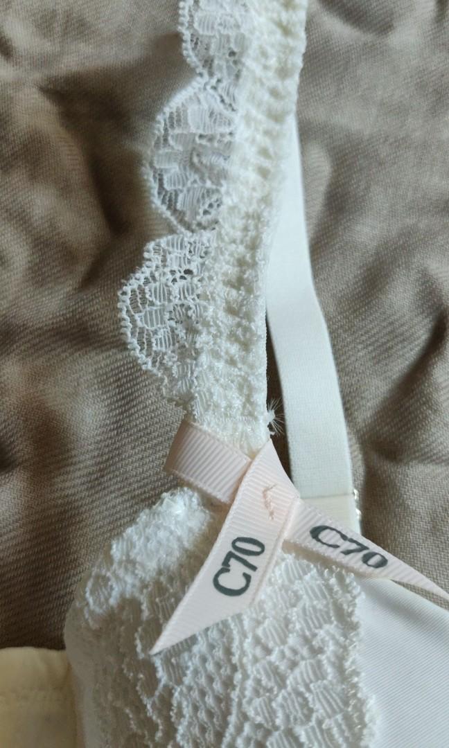 BN Tutuanna Cream White Lace Bra 70C C70 32C, Women's Fashion, New ...