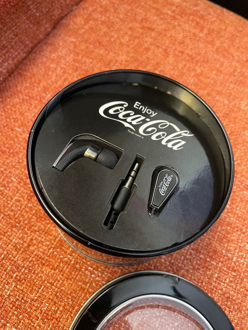 Vintage Coca cola headset with tincan, Audio, Headphones & Headsets on ...