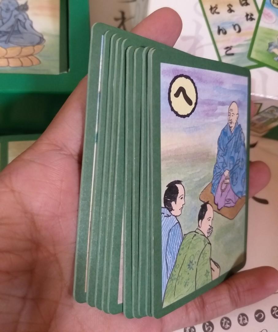 Vintage Japanese Karuta Iroha Garuta Japanese playing Cards Display ...
