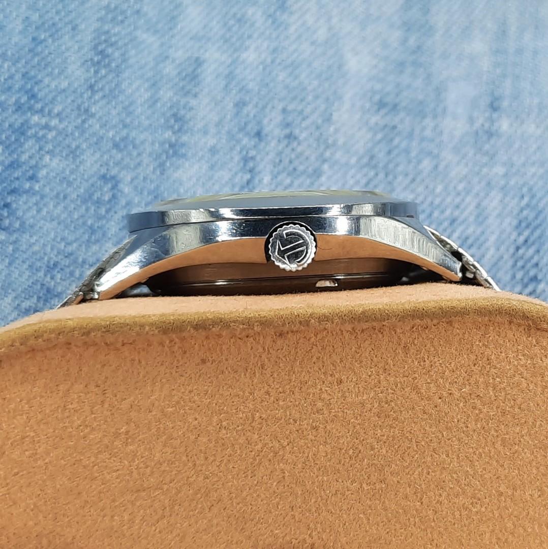 Vintage Rado "Monte Rosa" Blue Dial Swiss Made Automatic Watch, Men's ...