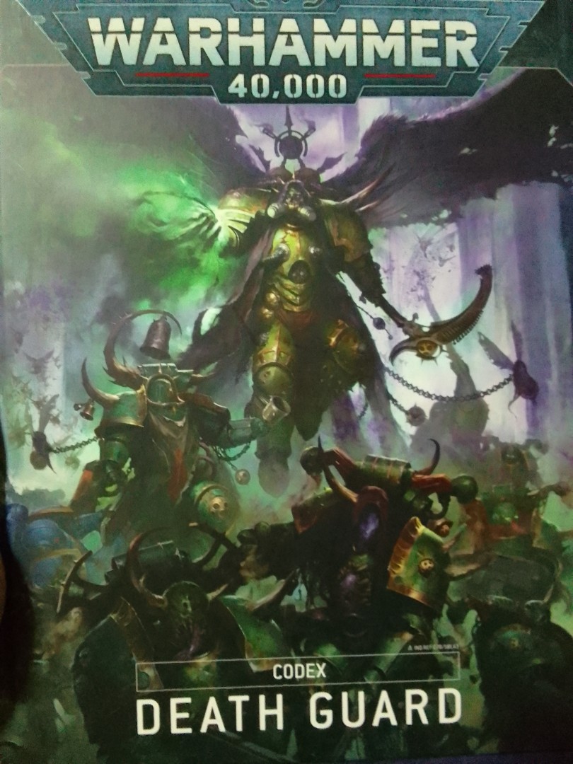 Warhammer 40k Death Guard Codex, Hobbies & Toys, Toys & Games on Carousell
