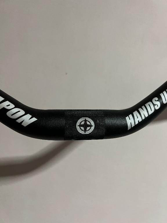 WEAPON HANDS UP Alloy Riser Bar Fixed Gear Fixie Bicycle, Sports ...