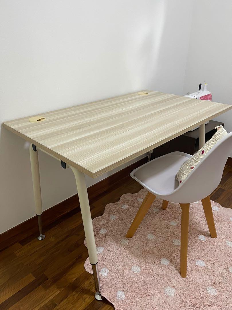 Work/Study Table (120cm), Furniture & Home Living, Furniture, Tables ...