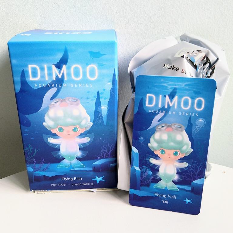 WTS/WTT Dimoo Aquarium Series by Pop Mart - Flying Fish / Anglerfish ...