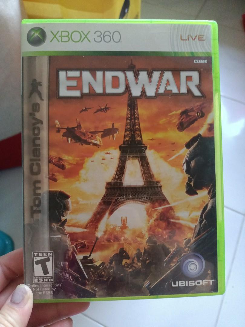Xbox 360 Endwar game, Video Gaming, Video Games, Xbox on Carousell