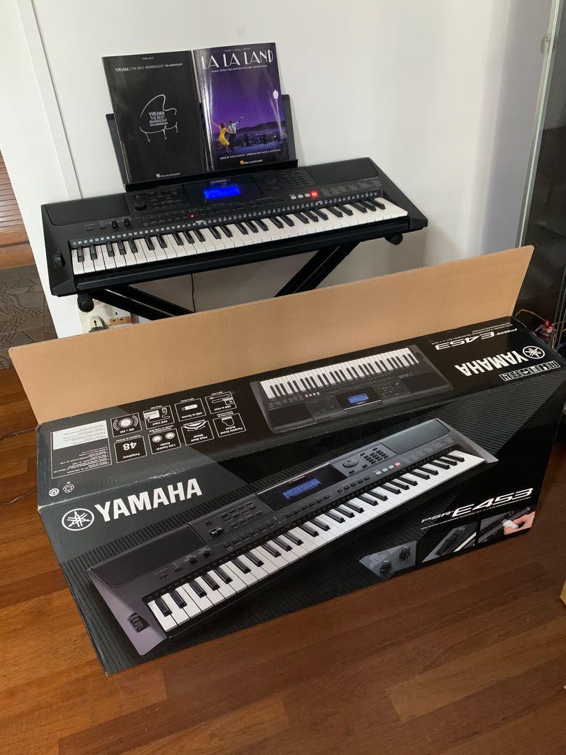 Yamaha PSR E453 Keyboard, Hobbies & Toys, Music & Media, Musical ...