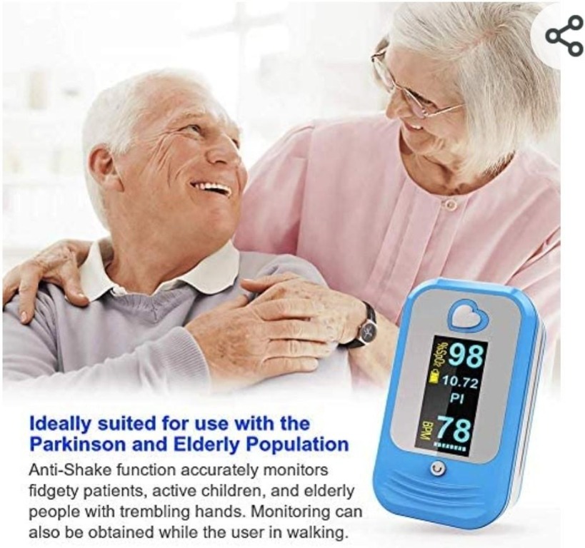 #101 MEDILINKET TEMP PULSE OXIMETER, Health & Nutrition, Health ...