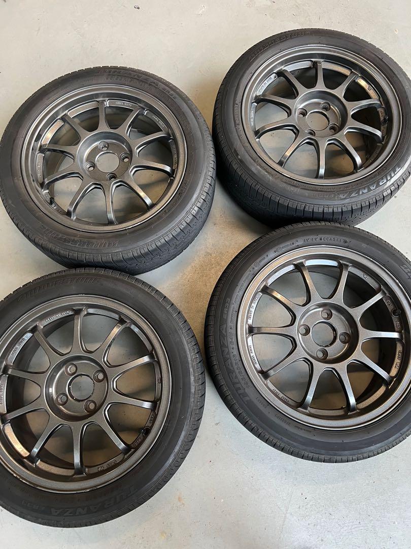 16 inch SSR type F rims wheels & tyres, Car Accessories, Tyres & Rims ...