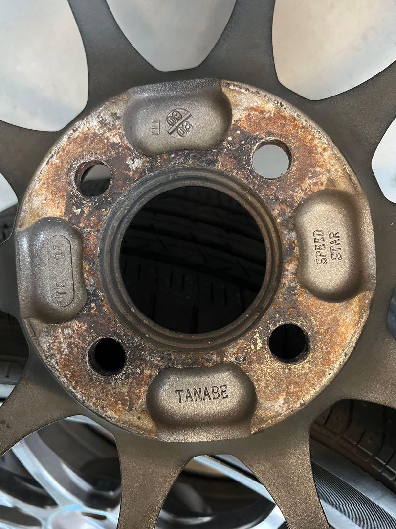 16 inch SSR type F rims wheels & tyres, Car Accessories, Tyres & Rims ...