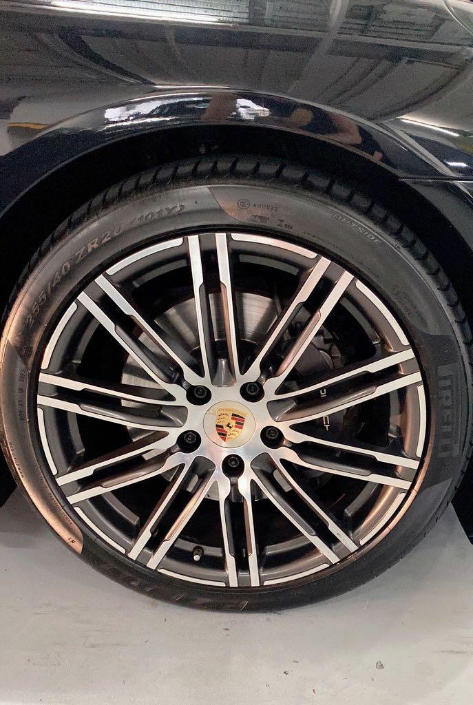20” Porsche Panamera Rims, Car Accessories, Tyres & Rims on Carousell