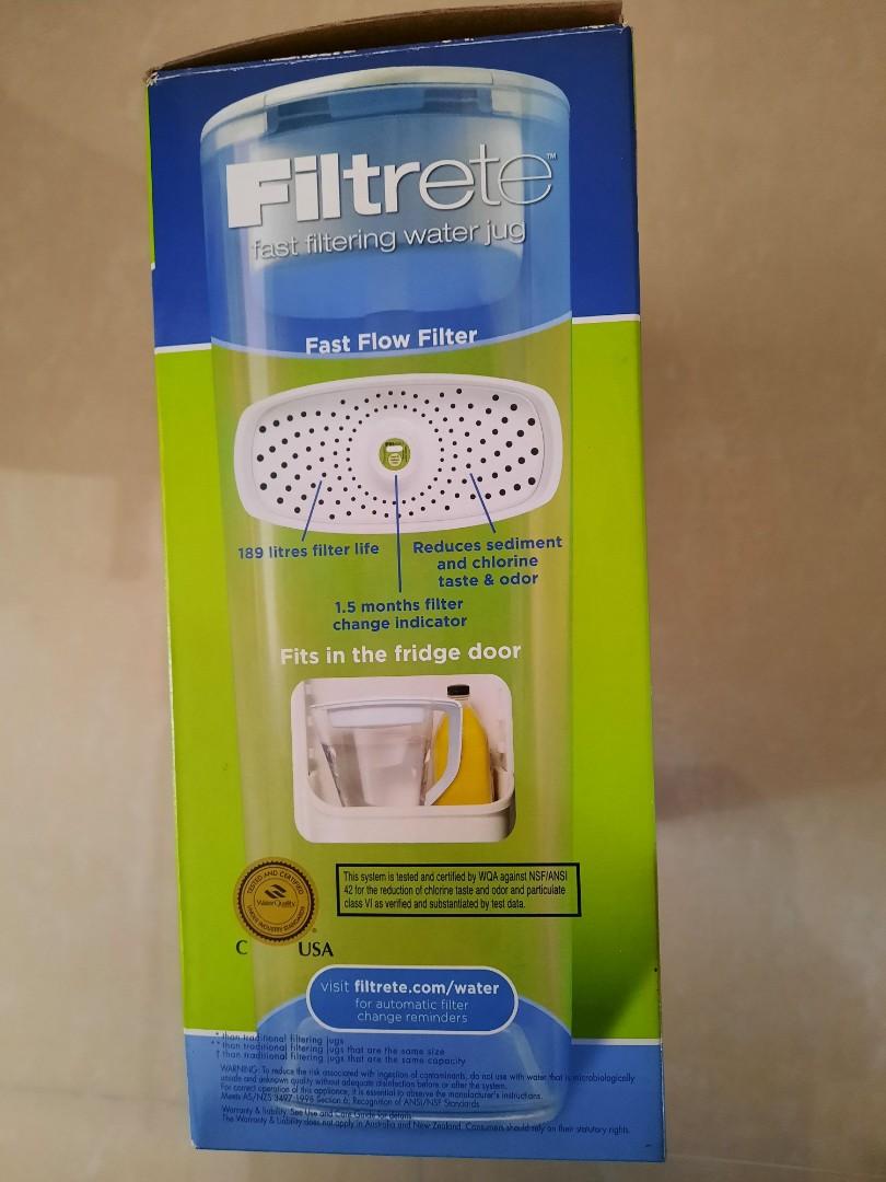 3M Filtrete Fast Flitering Water Jug, TV & Home Appliances, Kitchen ...