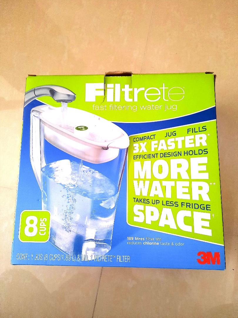 3M Filtrete Fast Flitering Water Jug, TV & Home Appliances, Kitchen ...