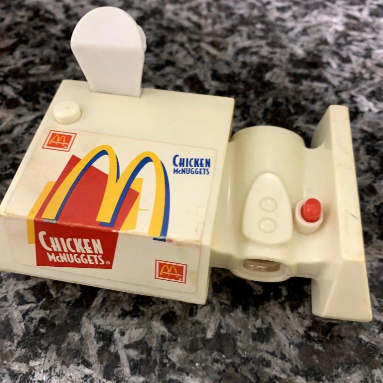(絕版) 麥樂雞相機 McNugget Box Camera 玩具相機 1999 Food Foolers 變形玩具 麥當勞 Mcdonald ...