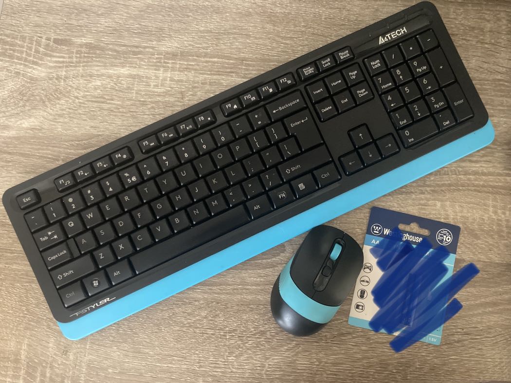 A4Tech Fstyler Wireless Office Keyboard, Computers & Tech, Parts ...