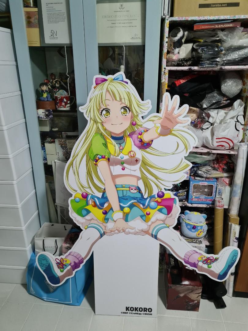 Aniplus Cafe x BanG Dream Standee - Kokoro, Hobbies & Toys, Memorabilia ...